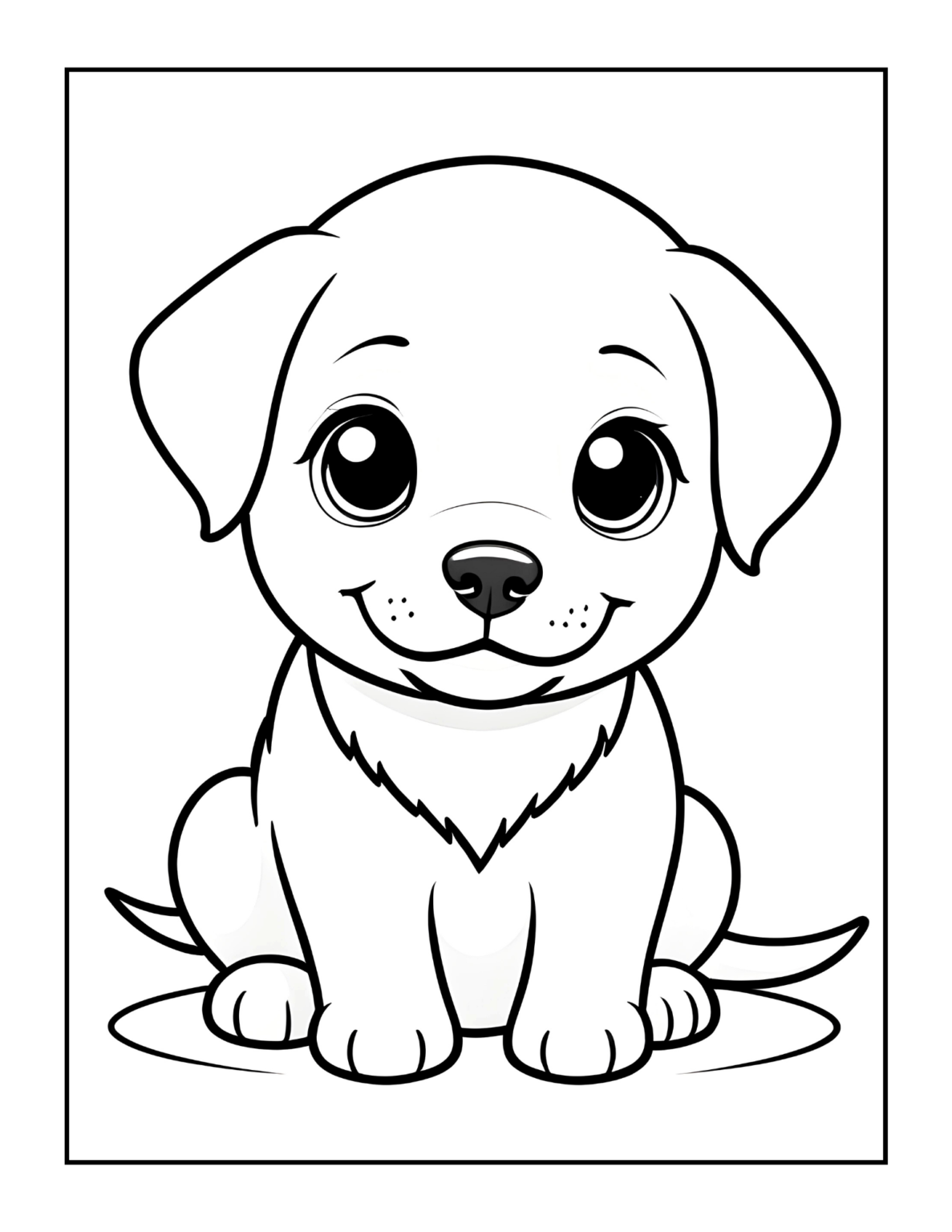 71 Free Dog Coloring Page - Printable