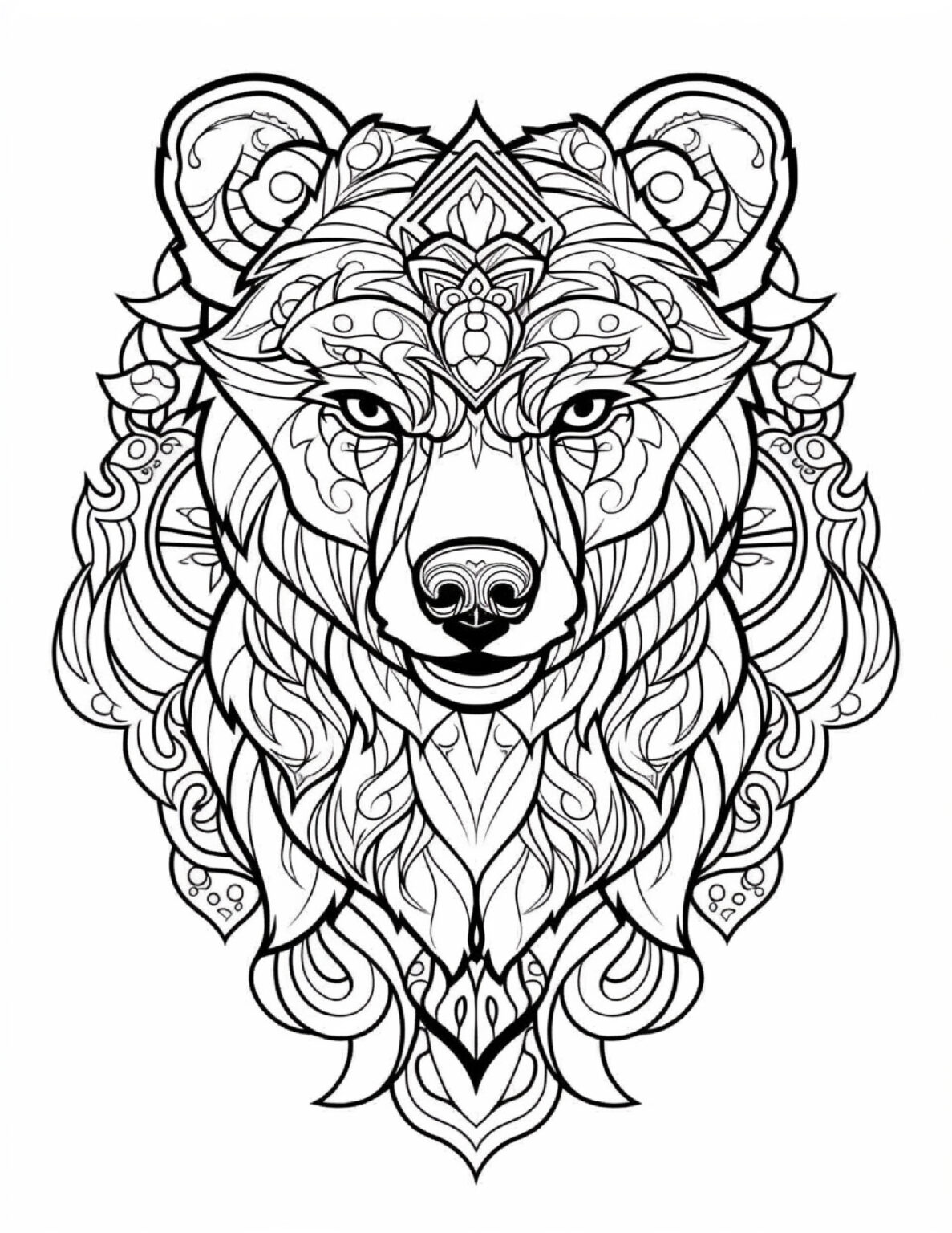 100 Free Animal Mandala Coloring Pages - Printable
