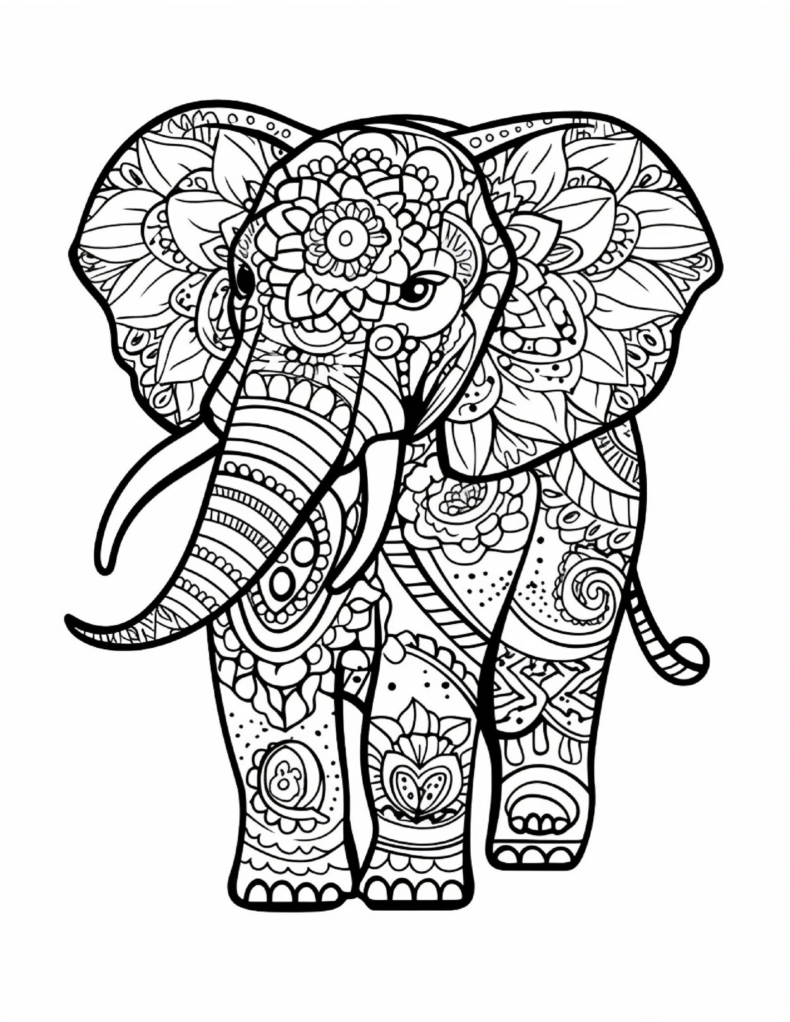 100 Free Animal Mandala Coloring Pages - Printable