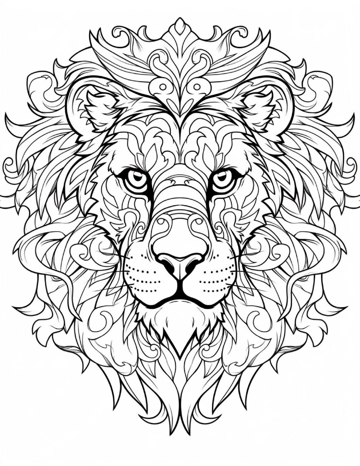 100 Free Animal Mandala Coloring Pages - Printable